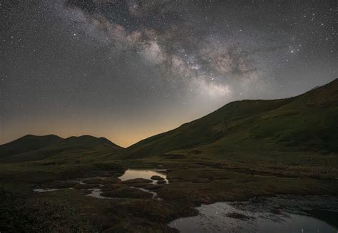 산 밤 하늘 Pixabay의 무료 사진 Pixabay