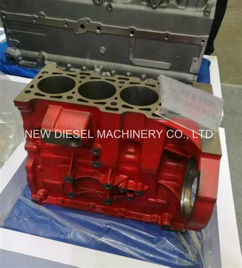 Short Cylinder Block Assembly For Genuine Beijing Foton Cum Mins Isf28