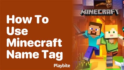 How To Use A Minecraft Name Tag Playbite