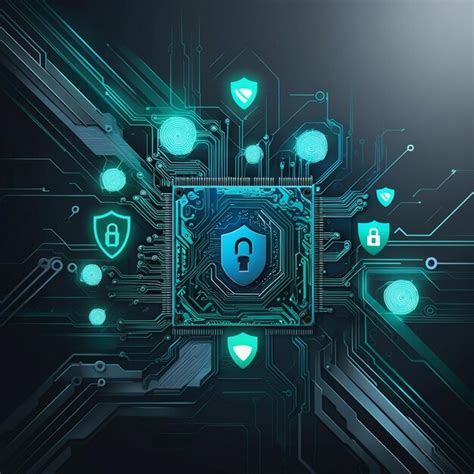 Advanced Futuristic Cybersecurity System Model Innovation In Digital Security Premium Ai