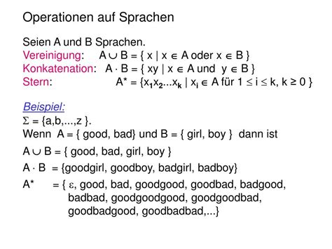 Ppt Formale Sprachen Powerpoint Presentation Free Download Id 4216814