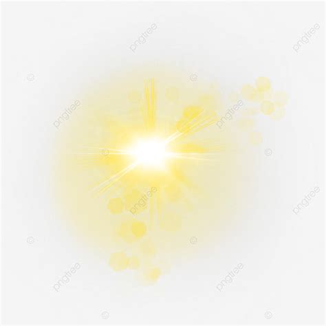자유형 빛 일러스트 후광 원소 손으로 그린 황색 신호등 후광 Png 일러스트 및 Psd 이미지 무료 다운로드 Pngtree