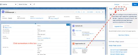 Comparing Salesforce Page Layouts To Lightning Record Pages The