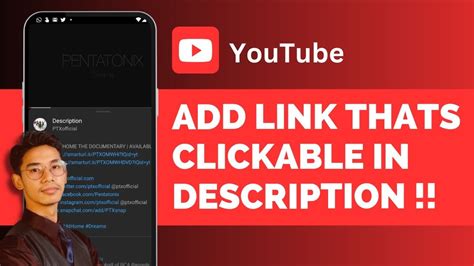 How To Add A Clickable Link To Your Youtube Video Description Step By Step Youtube