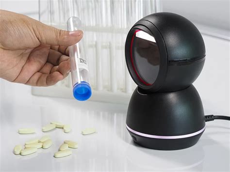 Ocbs T209 Usb Laser Barcode Scanner Kit Desktop Hand Free Area Imaging Qr Code 2d Barcode Reader