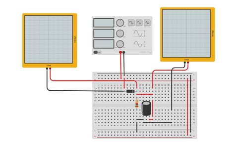 Circuit Design Diodo Capacitor Tinkercad