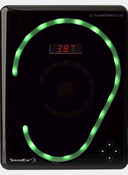 Soundear Noise Warning Sign Logging Noise Activated Sign With Powerful Configuration