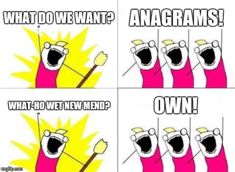 Anagrams Imgflip