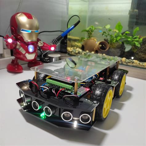 Xe Lập Trình Arduino Bluetooth Đầy Đủ Linh Kiện Có Tặng Code App