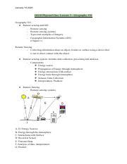 GG10 Physical Geo Lecture 3 Geography 101 Jan 19 1 Pdf January 19 2023 GG10 Physical Geo