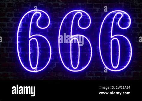 666 Number Stock Videos And Footage Hd And 4k Video Clips Alamy