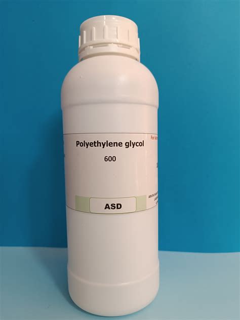 پلی اتیلن گلیکول 600 یک لیتری آروین شیمی بهتا