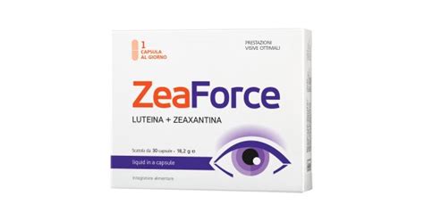 Zeaforce Integratore Alimentare Utile Per Problemi Alla Vista 30 Capsule