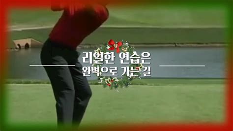 투어 프로도 연습을 할 때 이런 동작을 하는 구나 Youtube