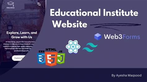 Ayesha Maqsood On Linkedin Webdevelopment Reactjs Tailwindcss Uiux Education Institute