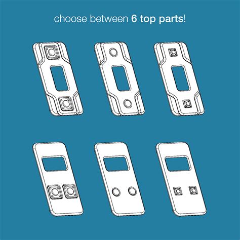 3d File Diy Crypto Wallet Trezor One Emulator・design To Download And 3d Print・cults