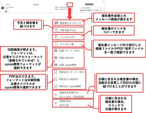 管理サイトで報告書を閲覧する