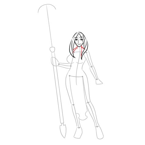 How To Draw Sadeena Human Form From The Rising Of The Shield Hero