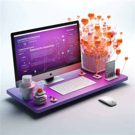 Premium Ai Image Isometric Virtual Private Networks