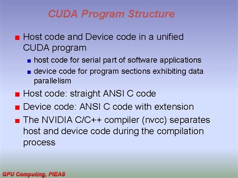 Gpu Computing Cis543 Lecture 03 Introduction To Cuda