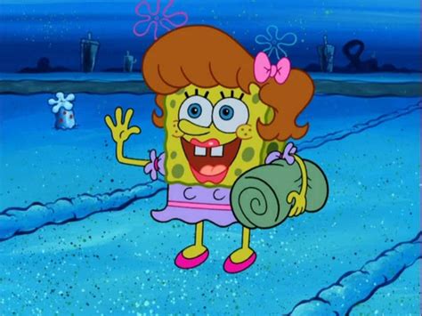 Spongebob Getting Dressed