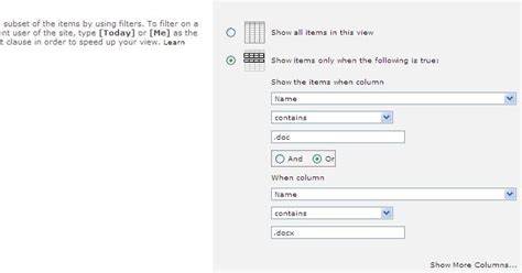Pawan Satopes Sharepoint Blog Filter Document Library View By File Type