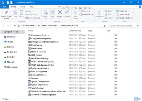 Administrative Tools Windows 11