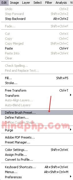วิธีทำ Brush ไว้ใช้เองด้วย Photoshop เว็บบอร์ด Php เว็บส่งเสริมการเรียนรู้ Hosting Crm Erp