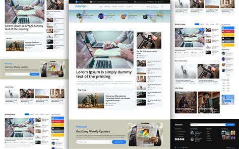 Html Magazine Website Template Free Download Html Codex