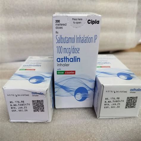 Salbutamol Inhalation Ip 100 Mcg Dose At Best Price In Palakkad