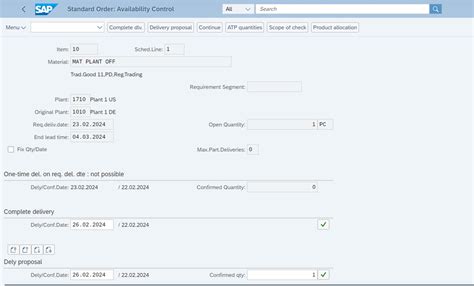 S4 Hana Advanced Available To Promise Location S Sap Community