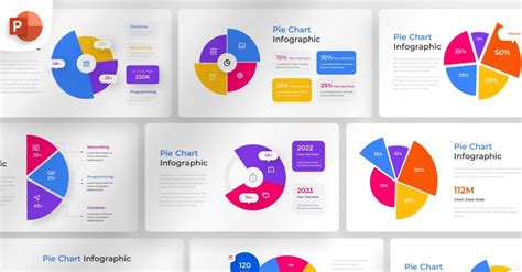 Pie Chart Powerpoint Infographic Template Templatemonster