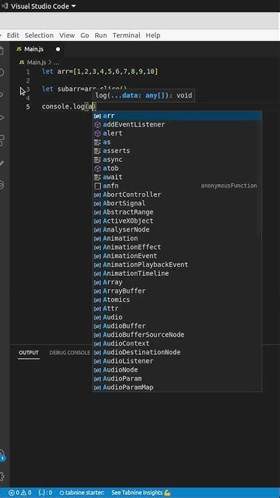 Create Subarray From An Array In Javascript Youtube