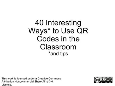 40 Interesting Ways To Use Qr Codes In The Classroom Digital Delights