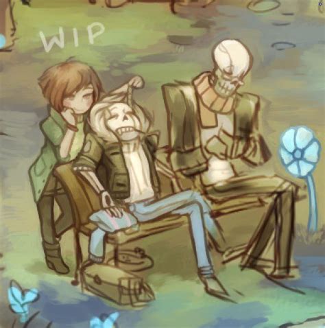Underpatch Chara Underpatch Gaster Sans And Underpatch Gaster
