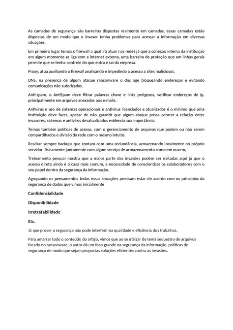 Mapa Mental Sobre Criptografia Docsity