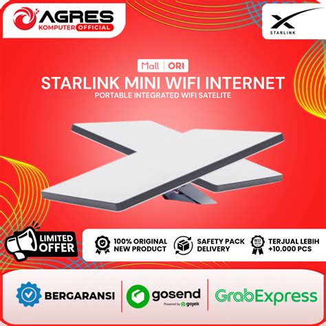 Jual Starlink Mini Portable Wifi Pocket Internet Satelite Saku Shopee Indonesia