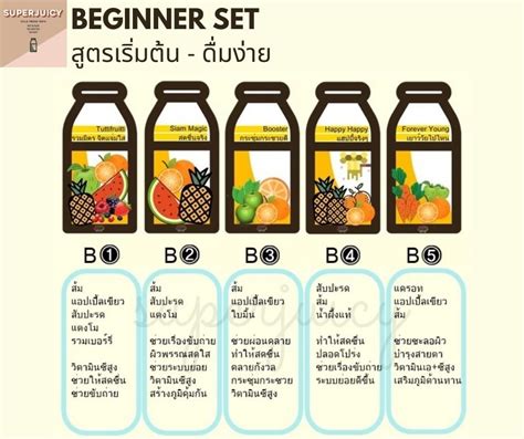 🔸superjuicy Superjuicy2018 น้ำผักผลไม้สกัดเย็นเพื่อสุขภาพ