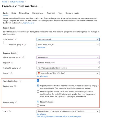 Sap Abap Central Install Abap Platform 1909 Dev Edition On An Azure