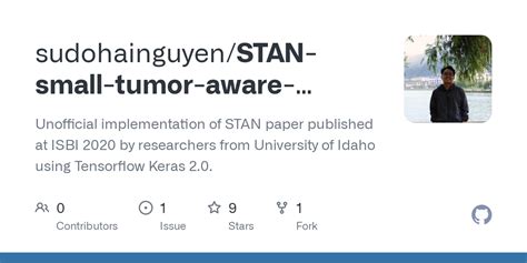 GitHub Sudohainguyen STAN Small Tumor Aware Network Unofficial Implementation Of STAN Paper