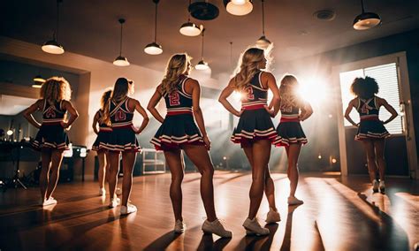 Cheerleaders In A Room 1 By Anonymous51 On Deviantart