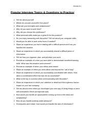 Module 8 Interview Topics Questions 1 Docx Module 8 4 Popular