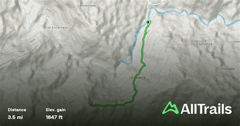 Cañada Los Chorros Antioquia Colombia Map Guide Alltrails