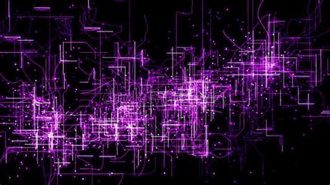 Cyber Circuit Grid Animation Motion Graphics Stock Video Video Of