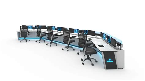 Command Consoles Control Room Console Manufacturers Noc Soc Workstation Console Control Room