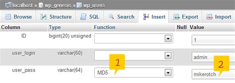 How To Reset Your Wordpress Password Using Phpmyadmin