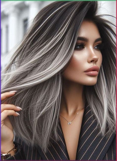 Pin By Nez On Old Hair Grey Ombre Hair White Ombre Hair Hair Color Trends