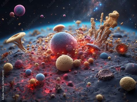 Colorful Gut Bacteria Good And Bad Bacteria Microbiome Healthy Gut
