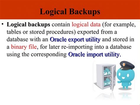 Database Backup And Recovery Basics PPT