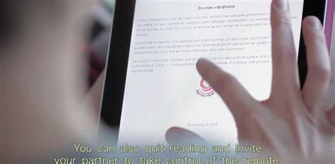 Lectura S Per Er Tica Lanzan El Primer Vibrador Que Se Conecta A Un E Book